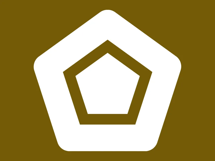 Download Nested Pentagon Shape Logo Template Vector Online | Logowik