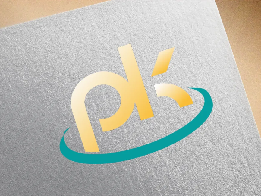 Abstract PK Letters Logo Vector Download | Logowik