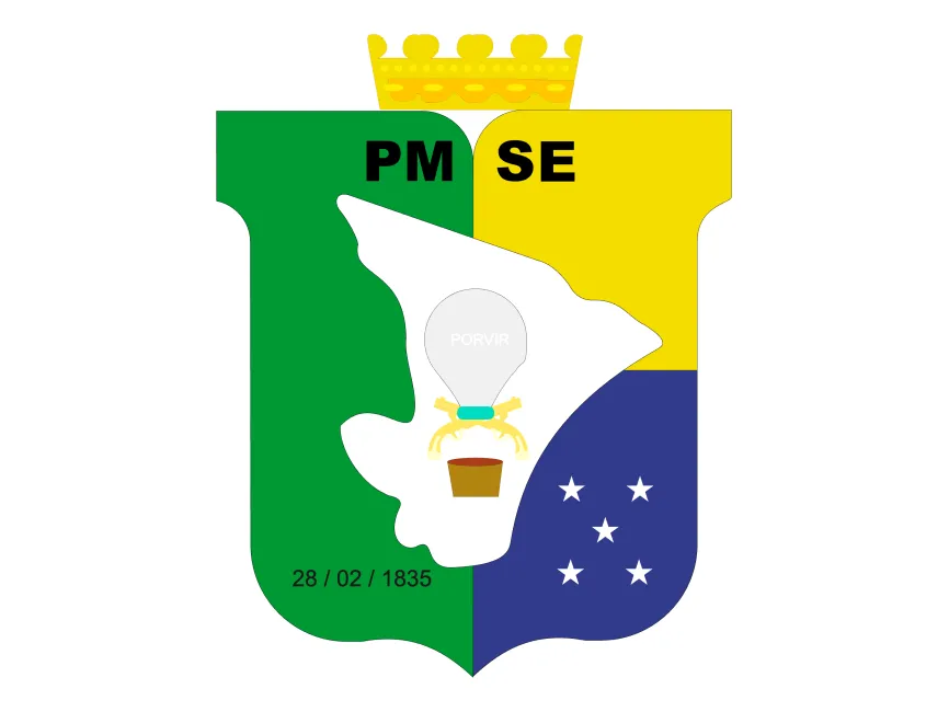 Polícia Militar de Sergipe Logo Vector File Free Download | Logowik