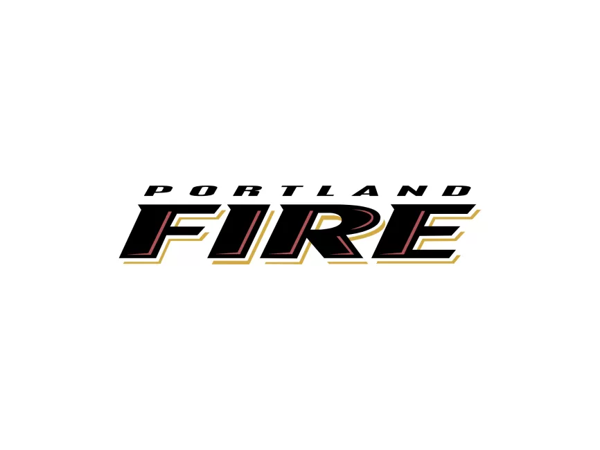 Download Portland Fire Wordmark Logo Vector Online | Logowik