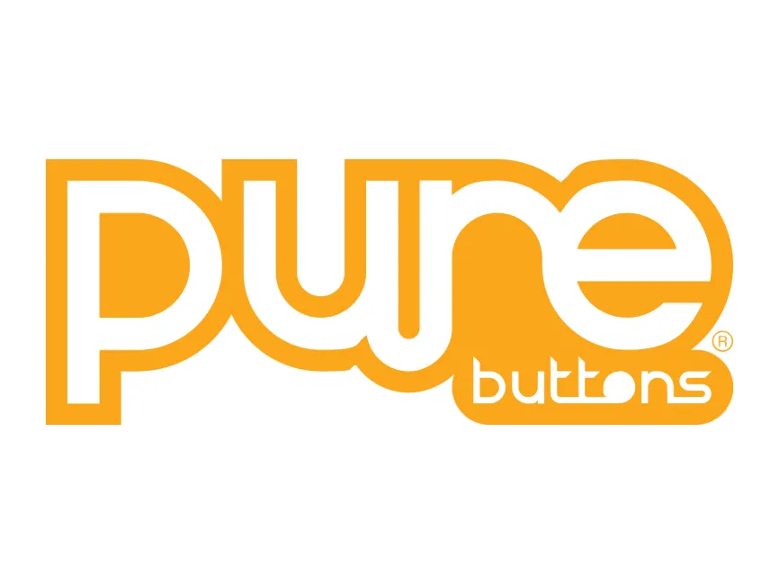 Pure Buttons Orange Logo PNG vector in SVG, PDF, AI, CDR format