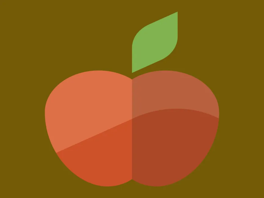 Red Apple Emoji Icon PNG vector in SVG, PDF, AI, CDR format