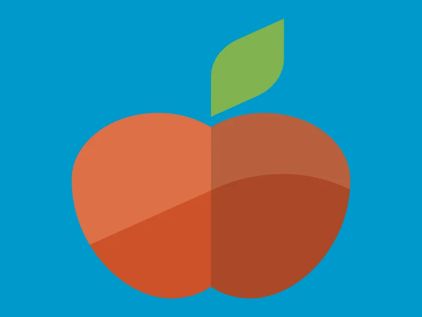 Red Apple Emoji Icon PNG vector in SVG, PDF, AI, CDR format