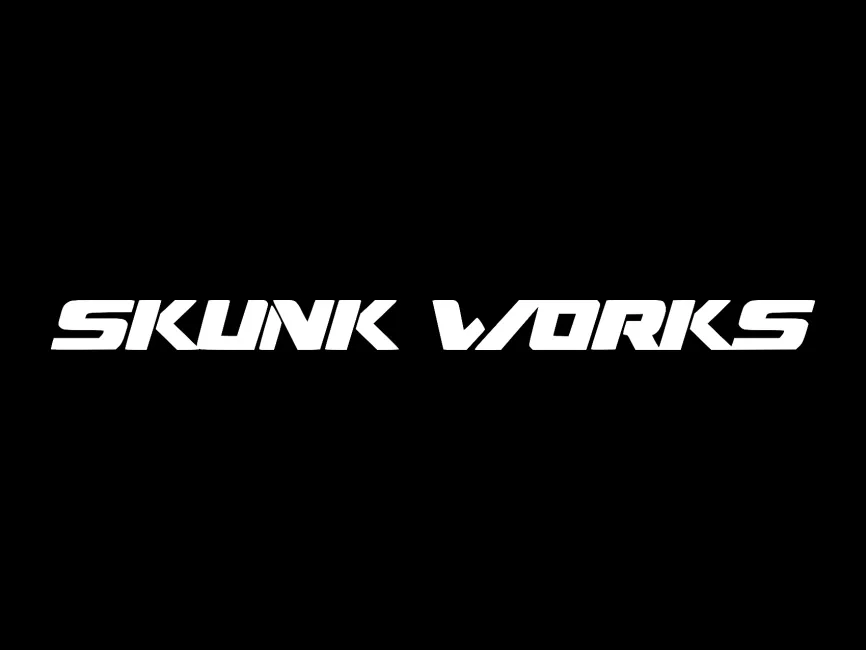 Free SKUNK WORKS Logo Vector Download | Logowik