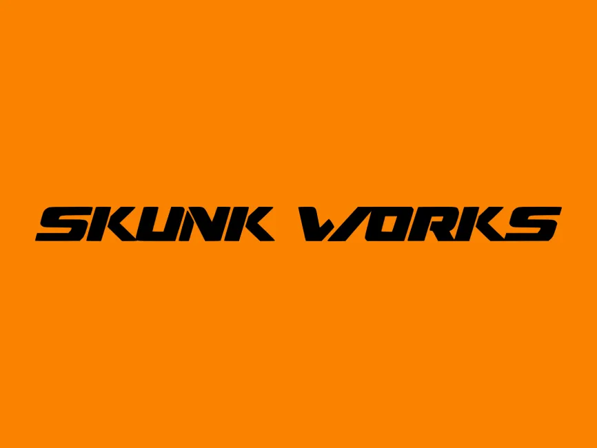 Free SKUNK WORKS Logo Vector Download | Logowik