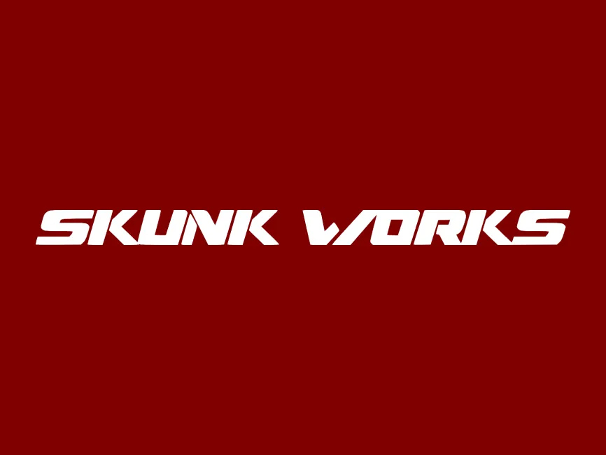 Free SKUNK WORKS Logo Vector Download | Logowik