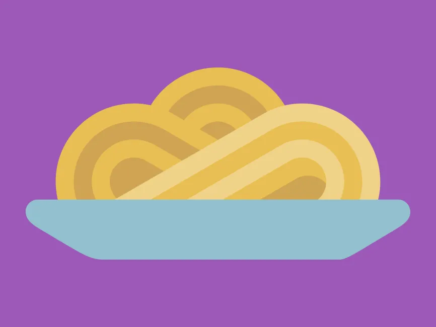 Spaghetti Pasta Emoji Icon Vector Files Download | Logowik