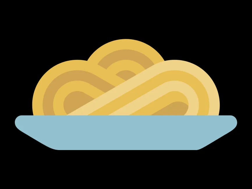 Spaghetti Pasta Emoji Icon Vector Files Download | Logowik