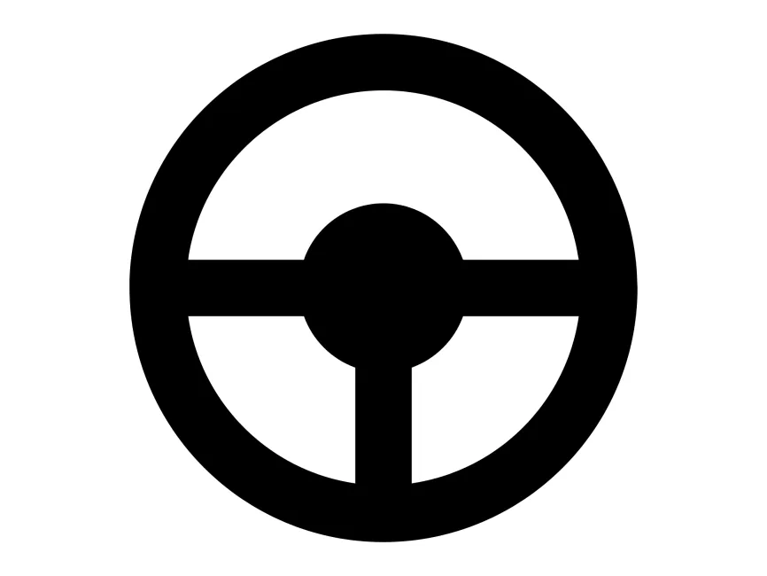 Steering Wheel Logo Template Vector File Download | Logowik