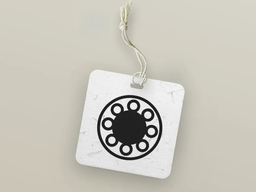 Bearing Circle Shape Logo Template PNG vector in SVG, PDF, AI, CDR format