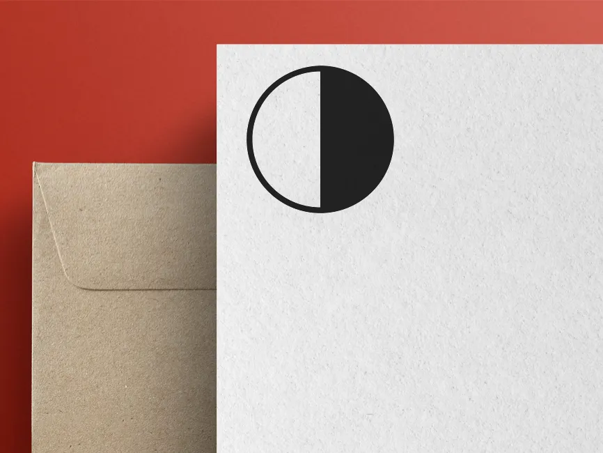 Last Quarter Half Moon Logo Template PNG vector in SVG, PDF, AI, CDR format