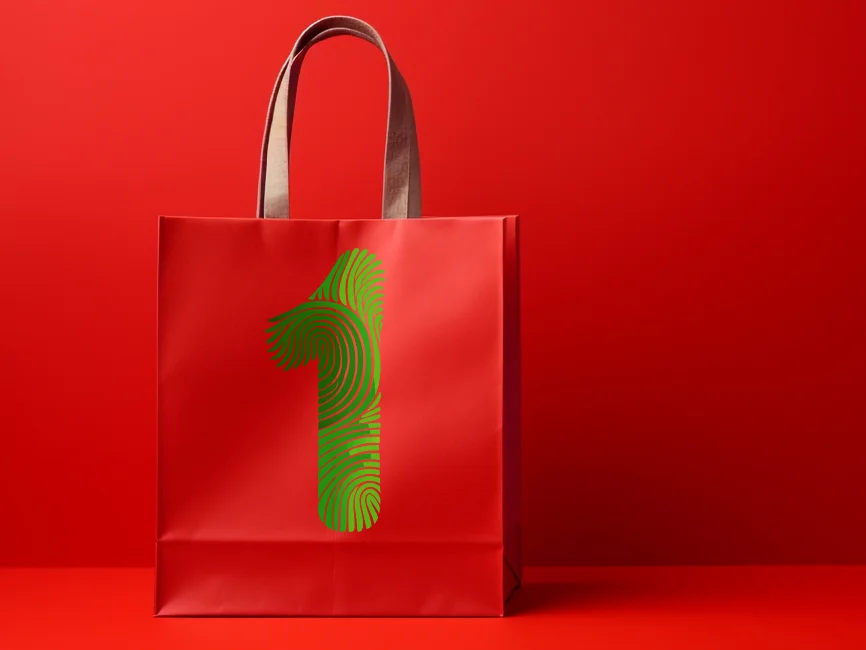 SVG Fingerprint Formed Green Number One Logo Template PNG vector in SVG ...