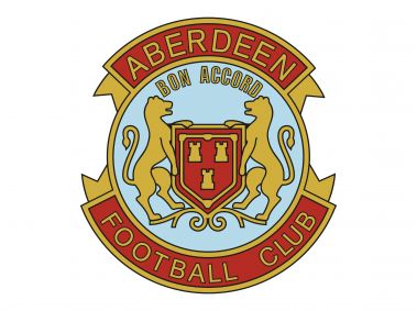 Free Aberdeen FC Two Stars Logo Vector Download | Logowik