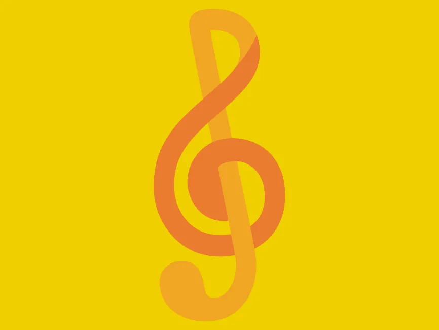 Treble Clef Emoji Icon Vector Download | Logowik