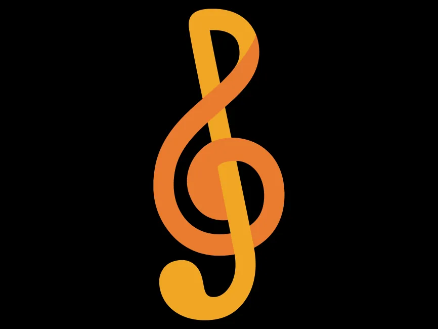 Treble Clef Emoji Icon Vector Download | Logowik