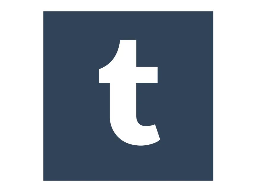Tumblr Emblem Logo Vector File Download | Logowik