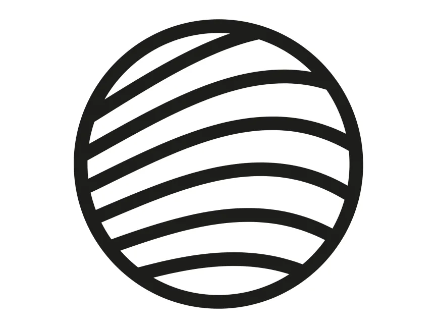 Waveform Globe Logo for Sustainability Logo Template Vector Image ...