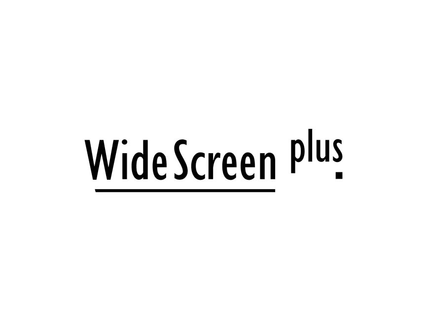 WideScreen plus Logo Vector File Free Download | Logowik